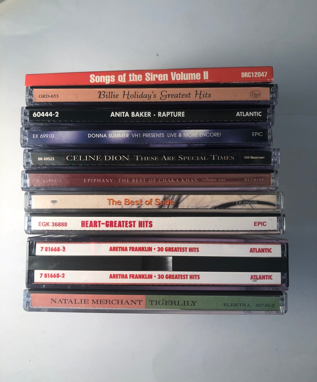 Lot of 10 Cds: Female Vocalists - Etsy