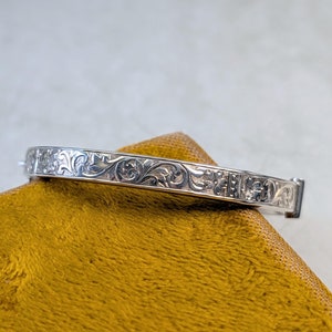 Birks Sterling Silver Floral Bracelet - Etsy