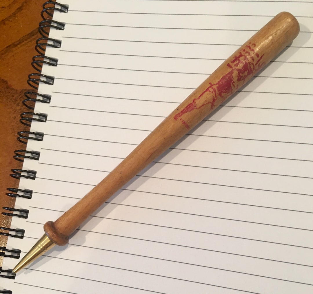 Vintage Mid-century Wooden Baseball Bat Mechanical Pencil - Souvenir of ...