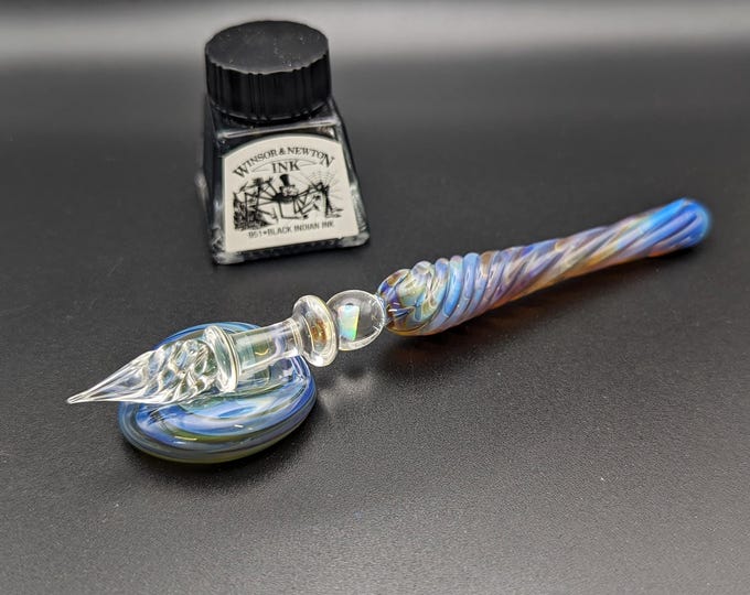 Luxury Glass Dip Pen, Handmade Glass Calligraphy Pen - Etsy