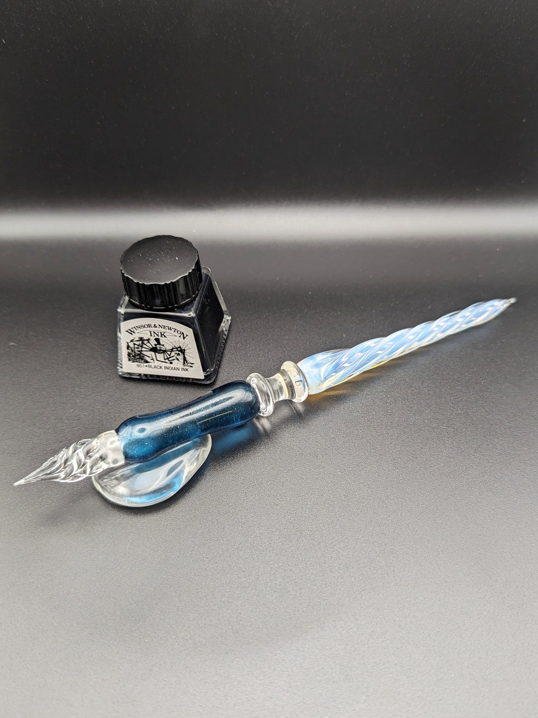 Luxury Glass Dip Pen, Handmade Glass Calligraphy Pen - Etsy