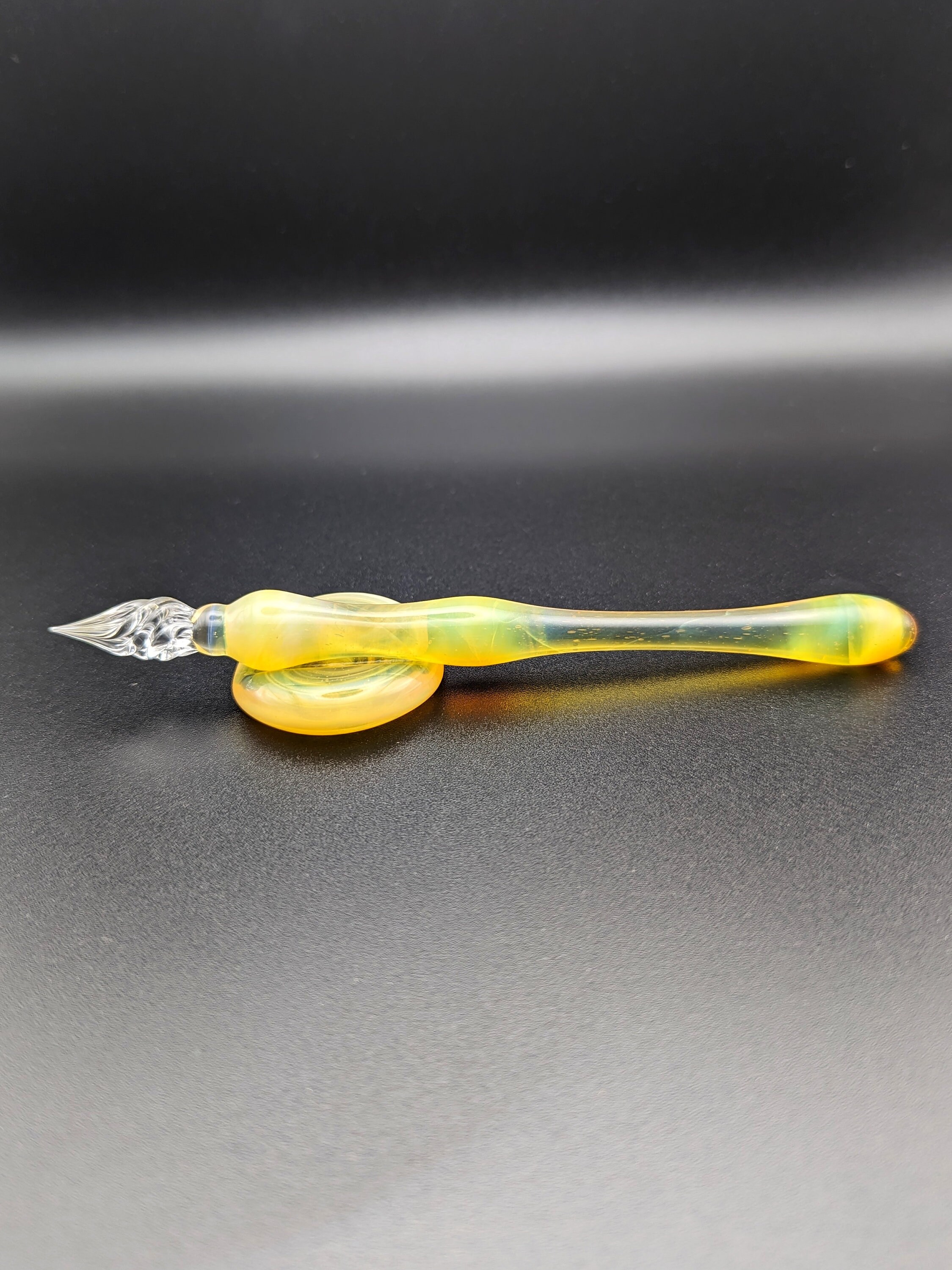 Dip Pen, Smokey Ghost Calligraphy Pen, Handmade Glass - Etsy