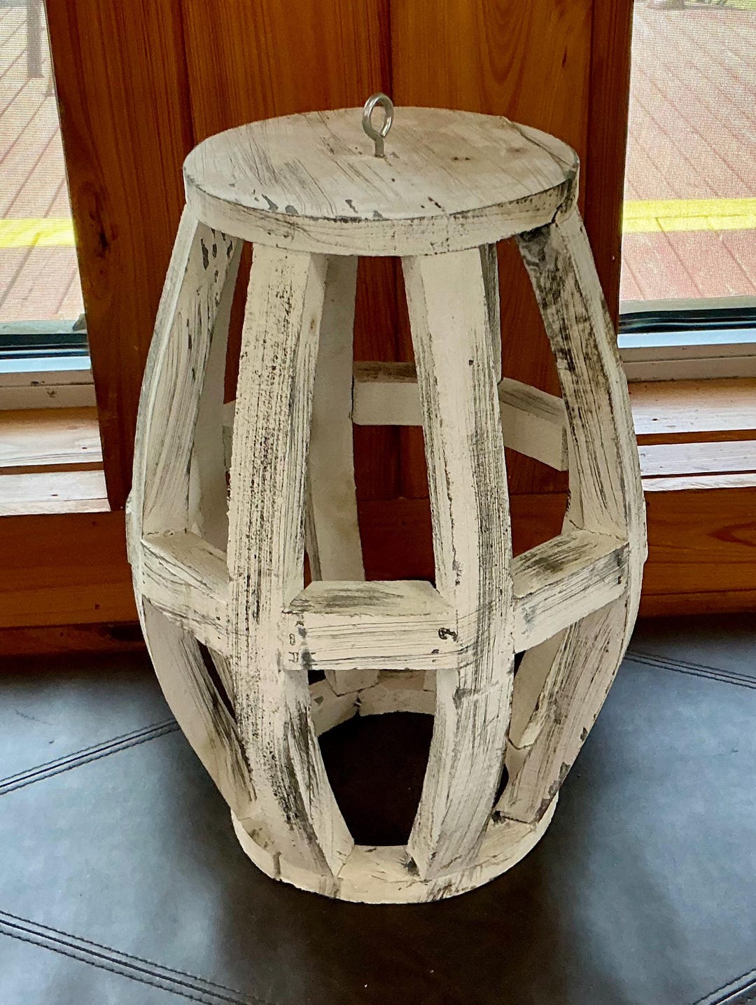 Wooden Barrel Lantern - Etsy