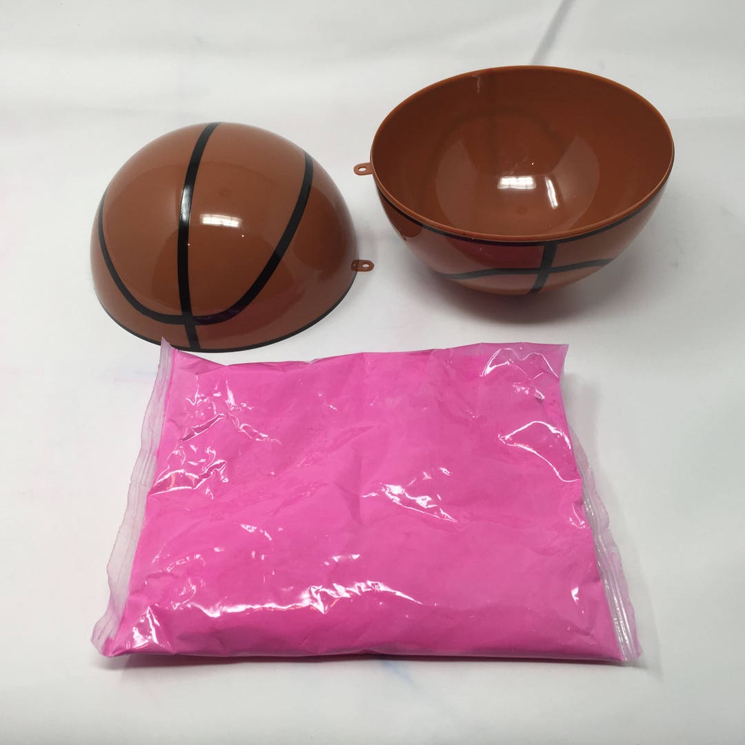 Gender Reveal Basketball Kit Pink - Etsy