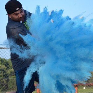 Gender Reveal Blue Powder 8oz - Etsy