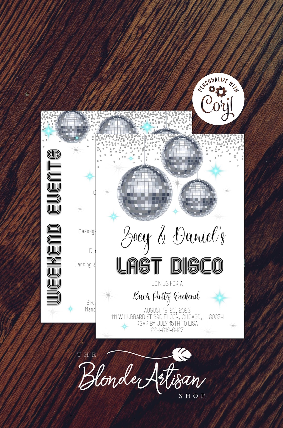 Last Disco Bach Party | Couple's Bach Party | Bachelor | Bachelorette ...