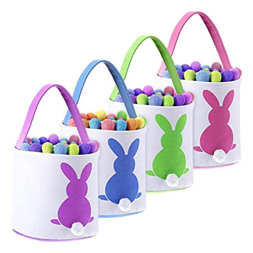 Personalized Easter Bunny Basket - Etsy
