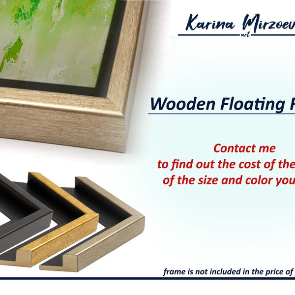 Large Floating Frame - Etsy