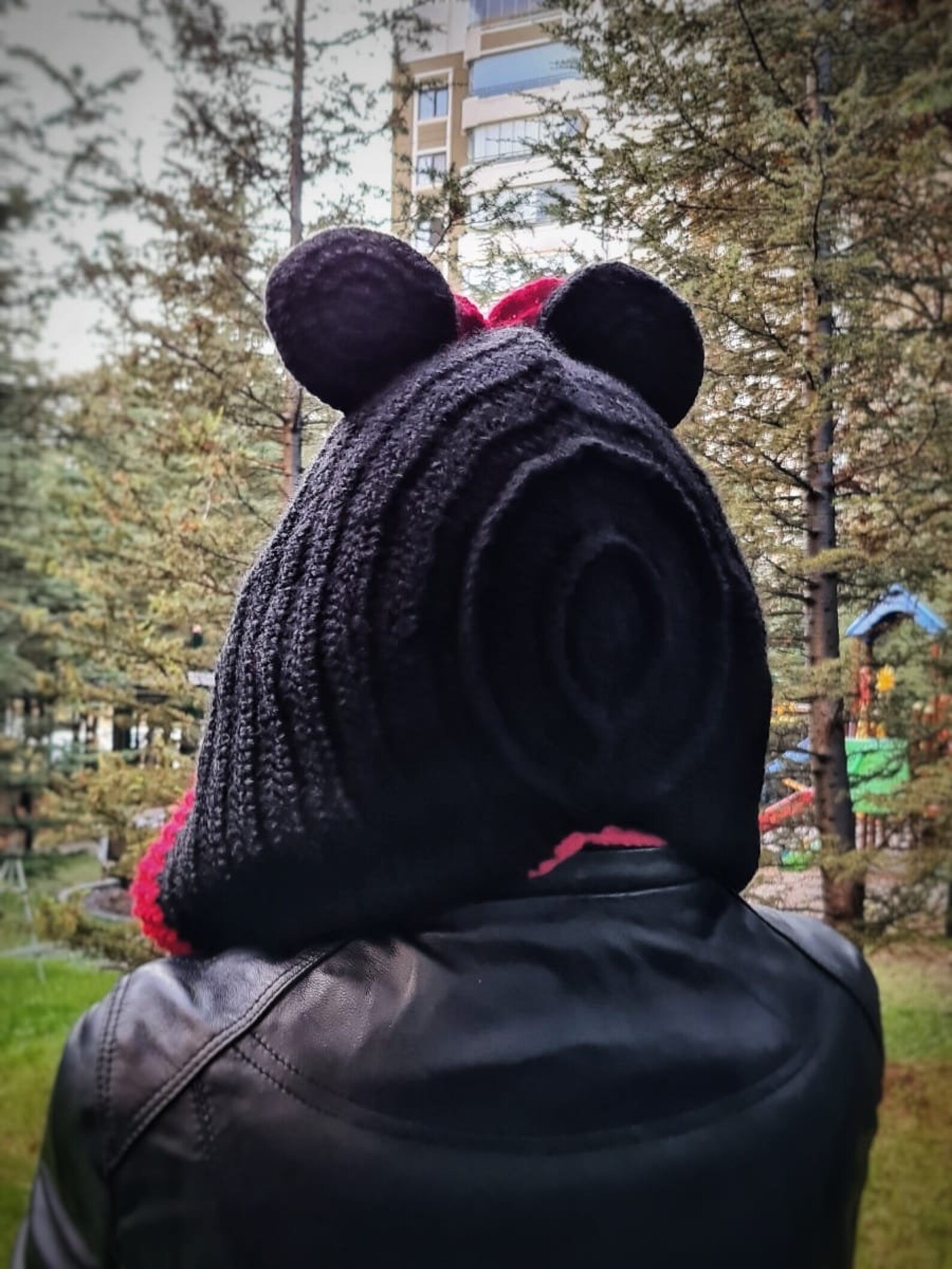 Minnie Mouse Inspired Hood Hat - Etsy
