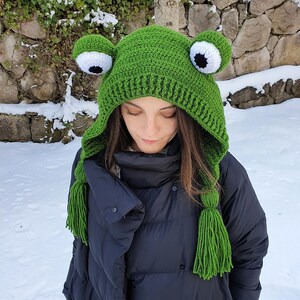 Frog Hood Hat - Etsy