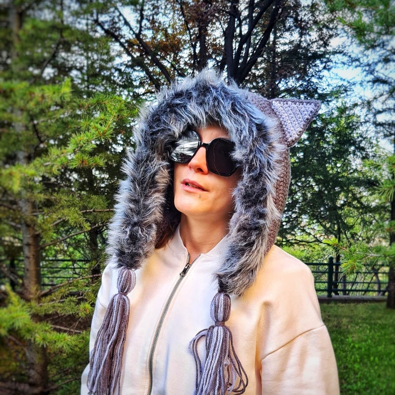 Crochet Wolf Hat - Etsy
