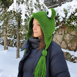Frog Hood Hat - Etsy