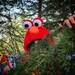 Elmo Inspired Hood Hat - Etsy