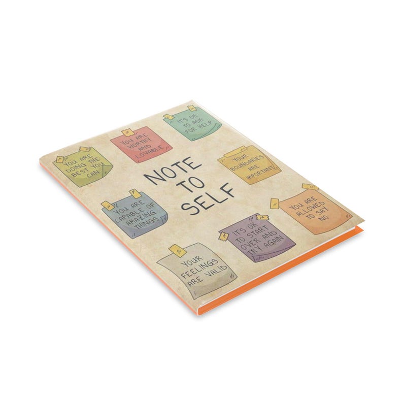 Uplifting Hardcover Notebook, Affirmation Journal, Self-care Diary ...