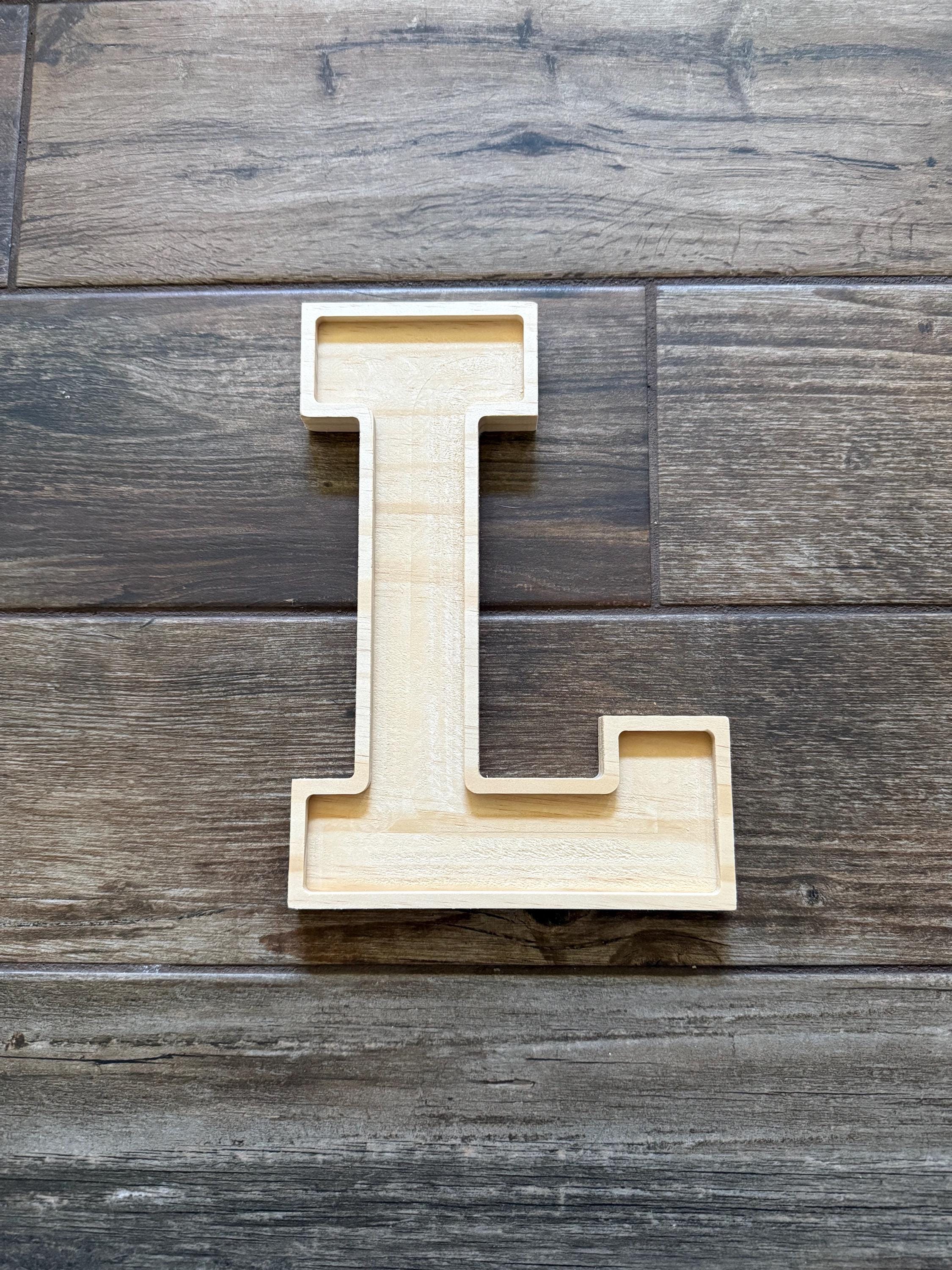 Handcrafted Wooden Letter Sign: Gallery Wall Decor - Etsy