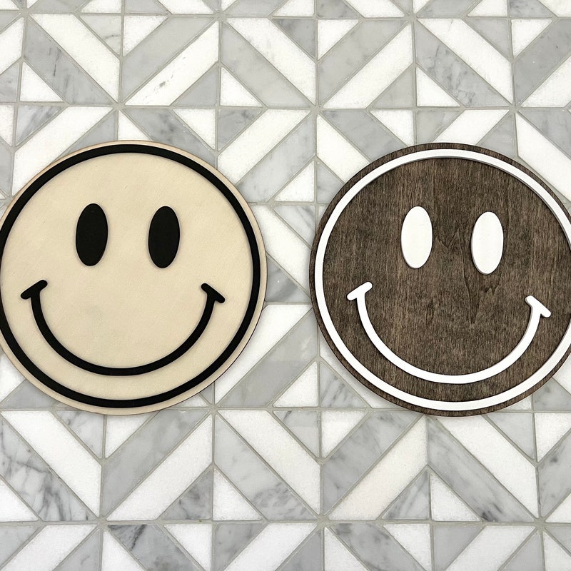 Smiley Face Decor - Etsy