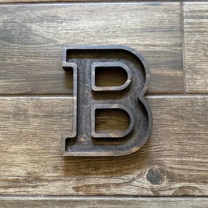 Handcrafted Wooden Letter Sign: Gallery Wall Decor - Etsy