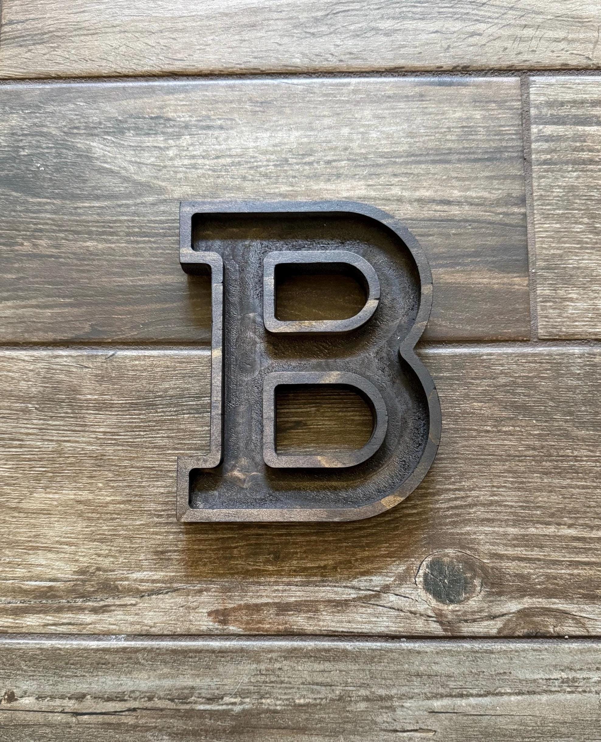 Handcrafted Wooden Letter Sign: Gallery Wall Decor - Etsy