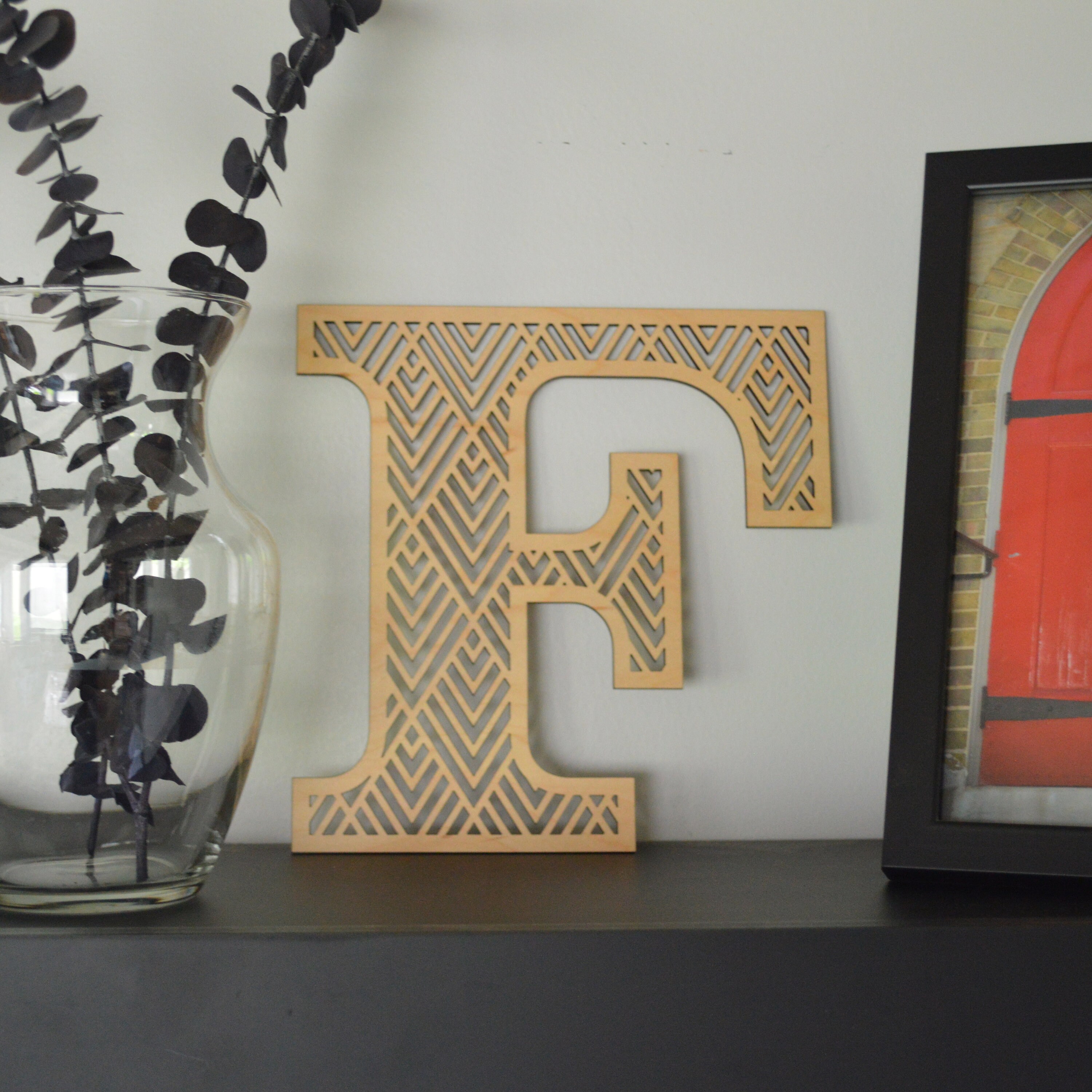 Patterned Decorative Letter | Etsy