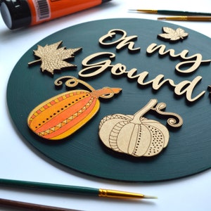 Painting DIY Kit: Oh My Gourd - for Families, Kids, or Adults - Etsy
