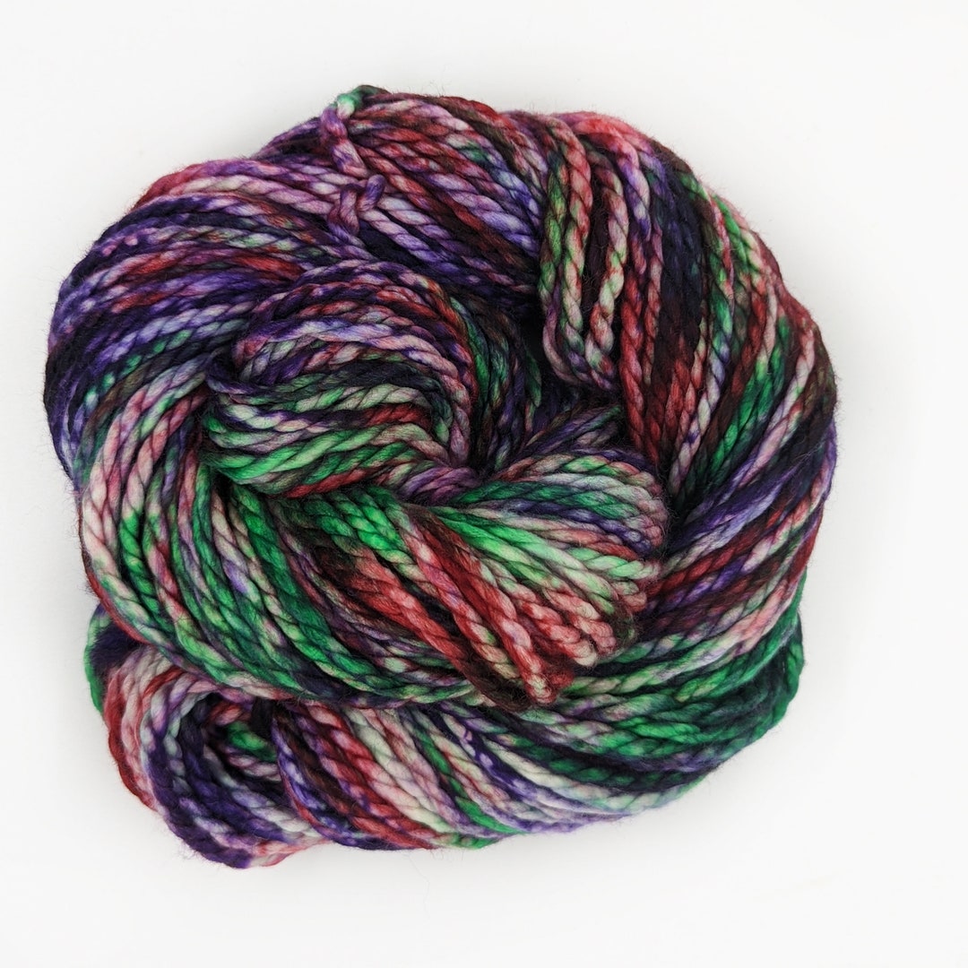 Bigger Bulkier Base | Super Bulky Merino Wool Yarn | Variegated Super ...