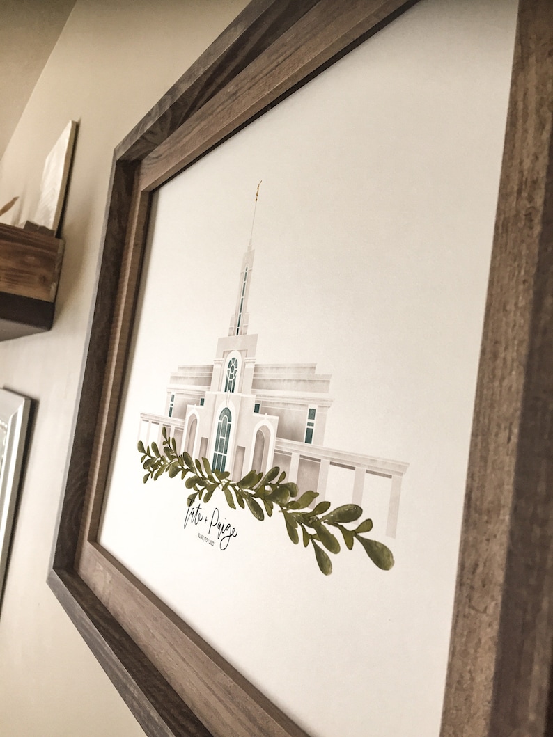 Mt. Timpanogos, Utah, LDS Temple, Watercolor, Instant Download, Wedding ...