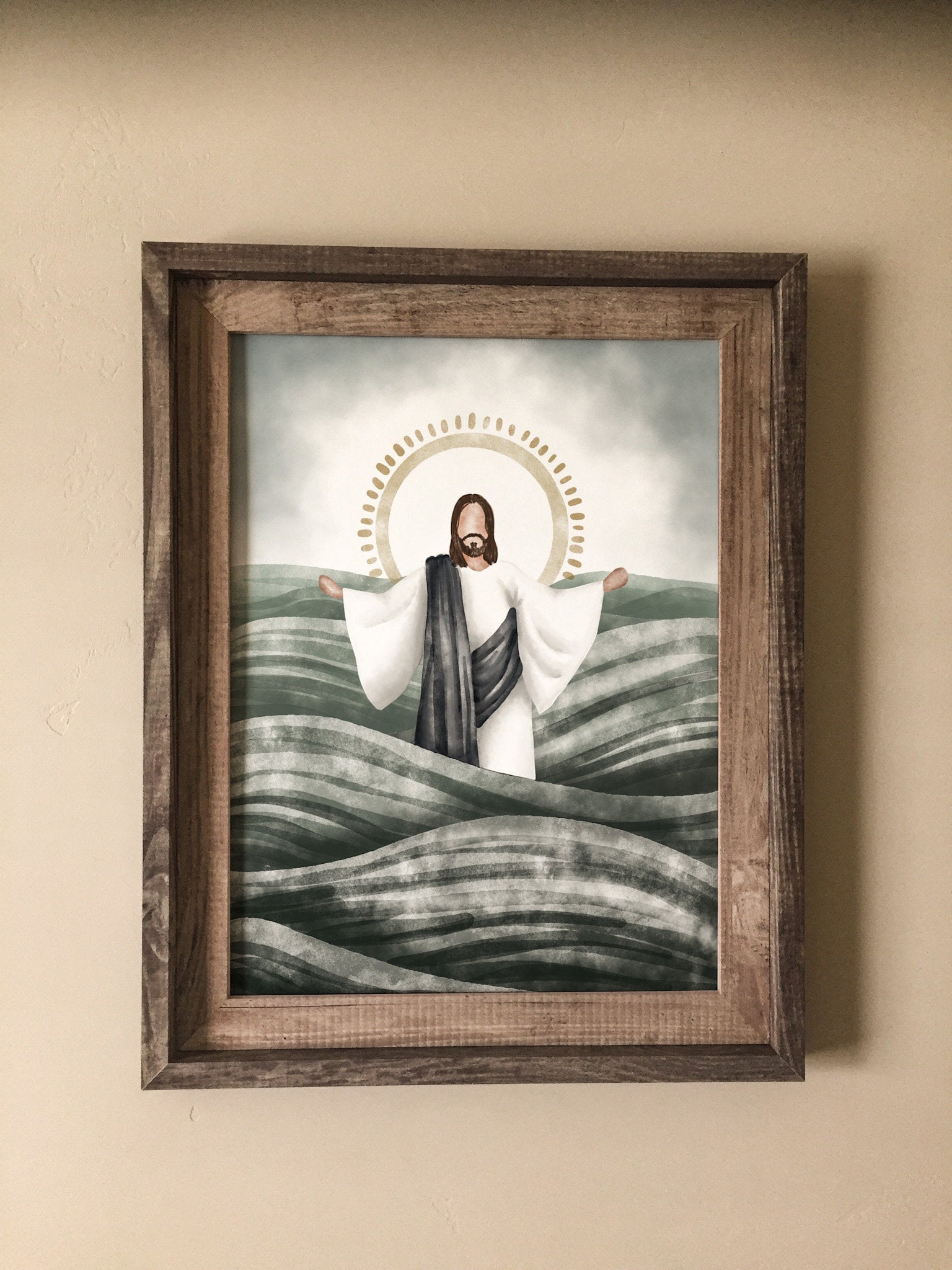 Be Not Afraid, Digital Download, Christ Painting, Latter Day Saint ...