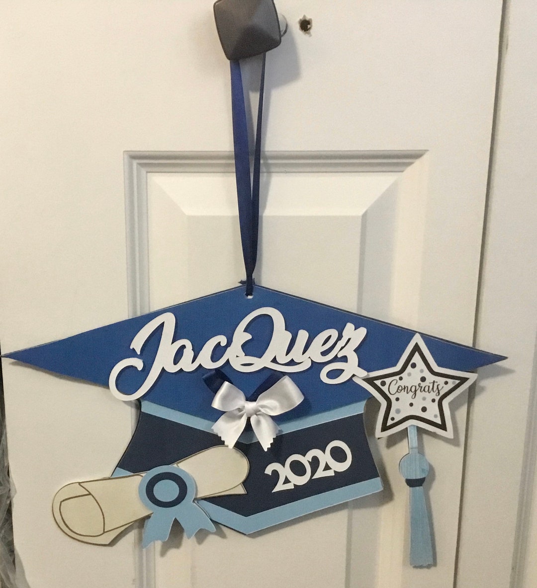 Graduation Cap Sign/graduation Door Hanger - Etsy
