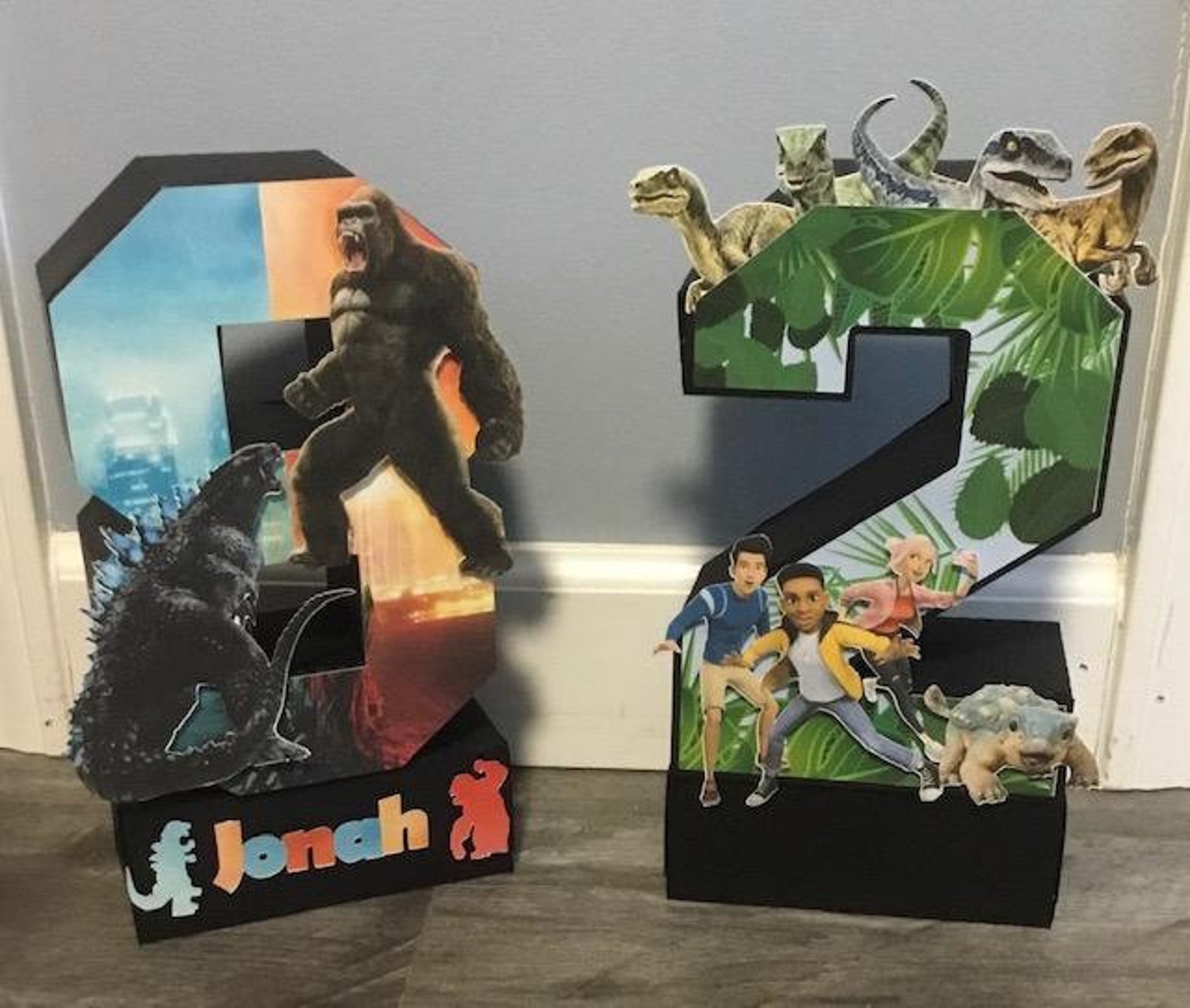 Camp Cretaceous Number Prop/ Dinosaur Number/jurassic Park | Etsy Canada