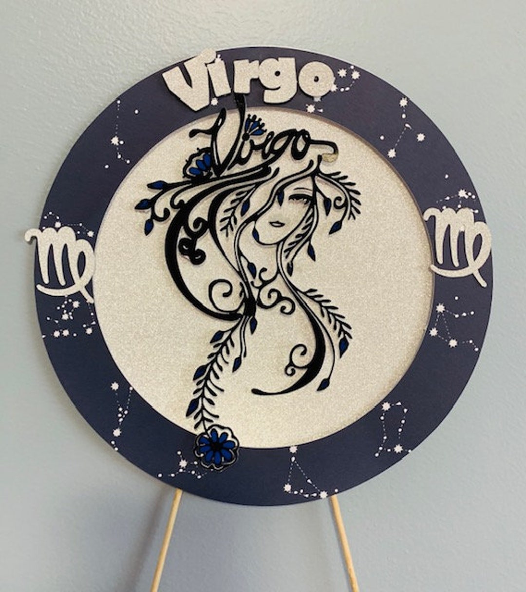 Virgo Cake Topper/astrology Cake Virgo/ - Etsy