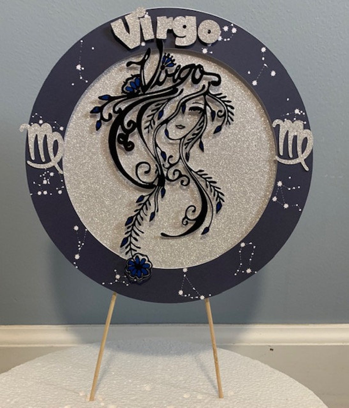 Virgo Cake Topper/astrology Cake Virgo/ - Etsy