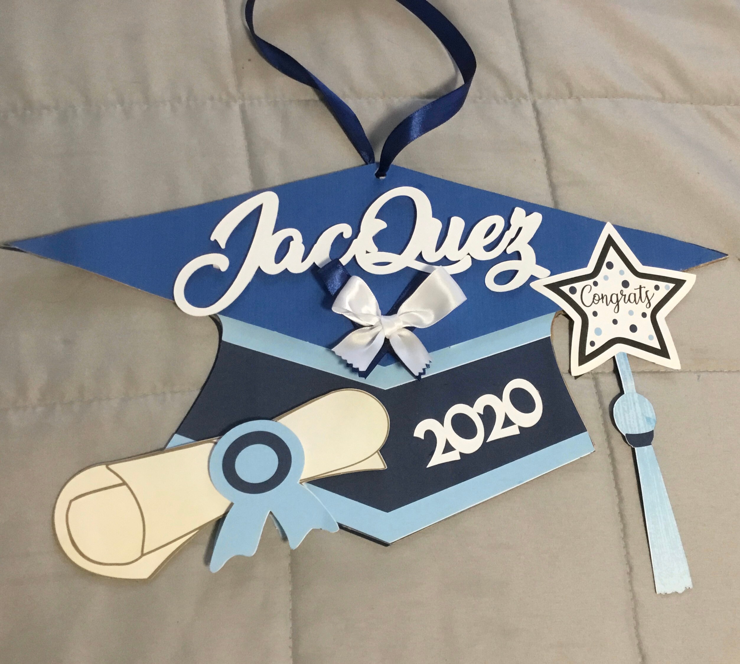 Graduation Cap Sign/graduation Door Hanger - Etsy