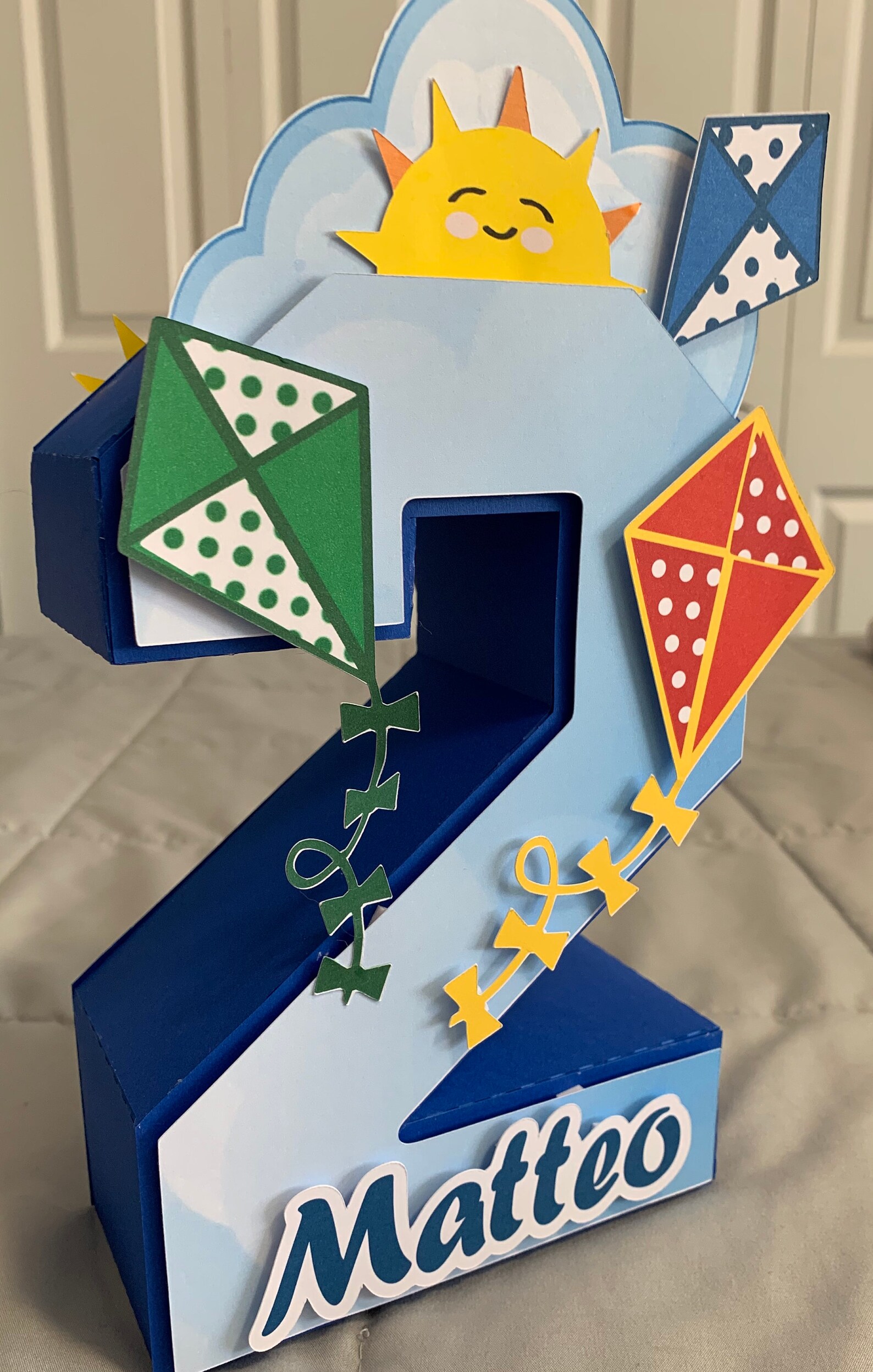 Kite Number Prop/ Lets Fly a Kite Number/number Photo Prop - Etsy