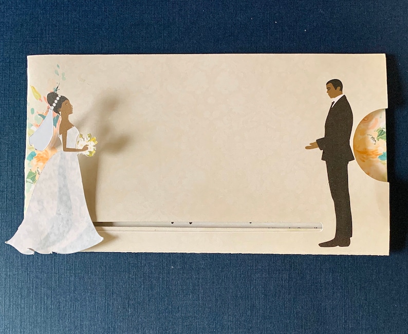 Wedding Sliding Bride Invitation/sliding Invitation/wedding | Etsy