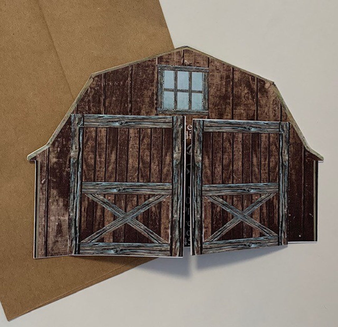 Barn Wedding Rustic Invitation Set/barn Wedding Invitation/rustic Barn ...