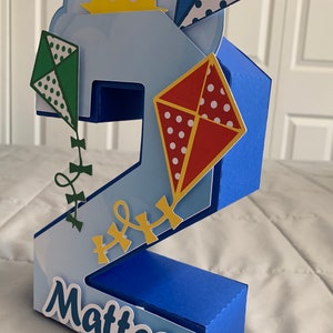 Kite Number Prop/ Lets Fly a Kite Number/number Photo Prop - Etsy