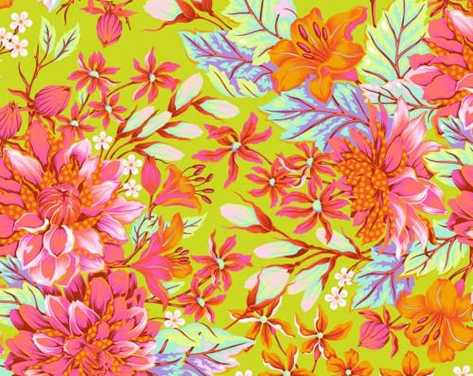 Tula Pink Untamed 108" Quilt Wide Back Hello Dahlia Lunar Floral by ...