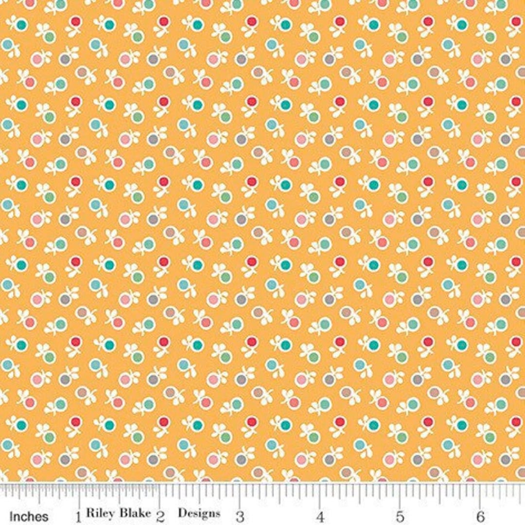 Stitch Ditsy Daisy Quilt Fabric by Lori Holt for Riley Blake - Etsy