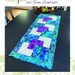 Courtyard Table Runner Quilt PATTERN by Dragonfly Fiberart - Etsy