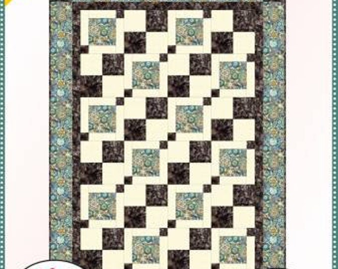 3 Yard Quilt Pattern Urban Chic by Fabric Cafe - Etsy