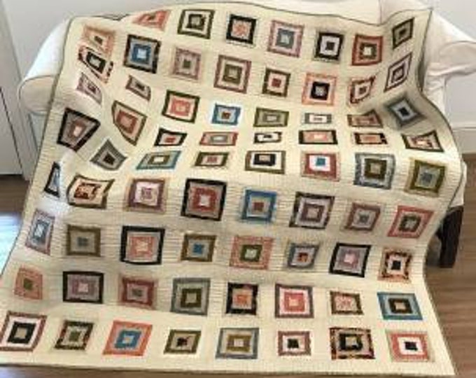Villa Rosa Quilt Pattern on the Square by Keri Graff - Etsy