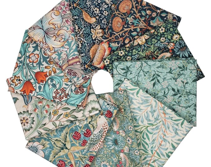 Morris & Co Spark Pack Villa Rosa Designs Quilt Kit by Freespirit ...