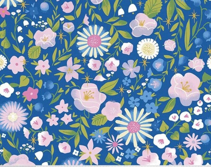 Riley Blake Designs Little Briar Rose Pink Floral Fabric by Jill ...