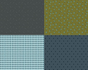 Greenstone Lollies Drift by Jen Kingwell for Moda Fabrics 18221 11 Sold ...