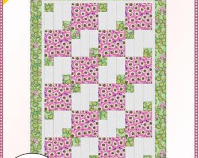 Fabric Cafe 3 Yard Quilt Pattern Garden Path by Donna Robertson - Etsy