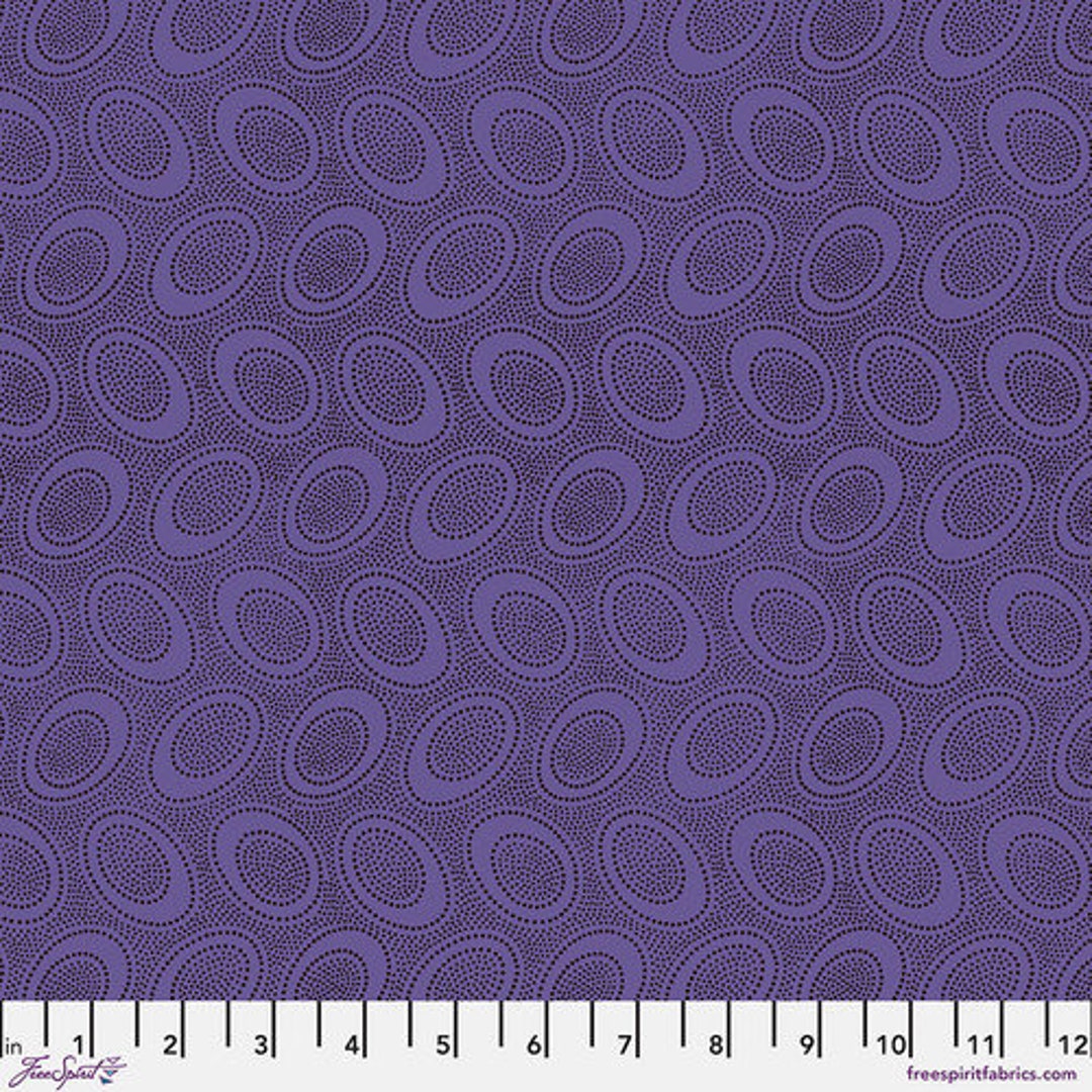 Kaffe Fassett Aboriginal Dot Periwinkle Blue Fabric Freespirit - Etsy