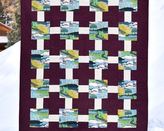 Birdie Quilt Pattern by Running Doe Quilts for Villa Rosa | Etsy