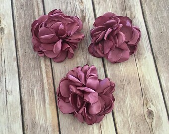 Satin flower | Etsy