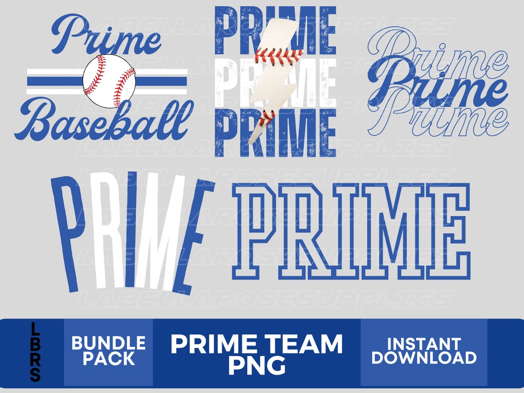 Prime Svg, Royal Blue, Baseball Svg, Baseball Prime Team Svg, Team ...