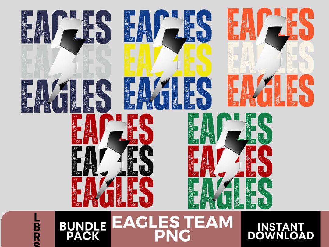 Eagles Svg, Blue and Yellow Eagles, Soccer Svg, Eagle Svg, Red Eagles ...